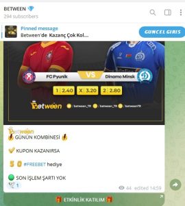 BETWEEN | Between Giriş - Between Güncel - Between Yüksek Oranlı Oyunlar